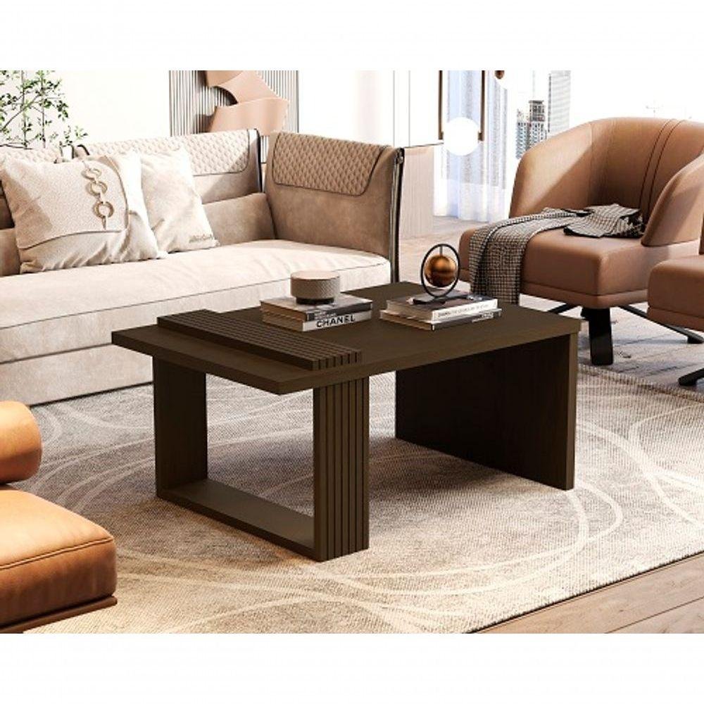 Mesa De Centro Chanel Ripado 8020 | MadeiraMadeira