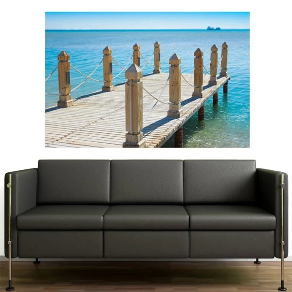 Painel Adesivo de Parede - Pier - 082pnp | MadeiraMadeira