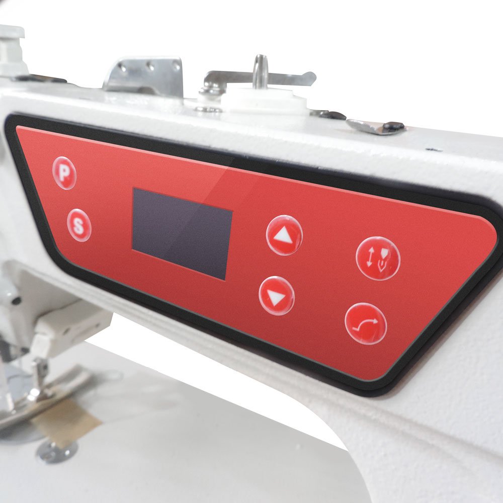 Máquina de Costura Reta Industrial com Posicionador de Agulha Direct Drive W-2 DC/E Westman ...