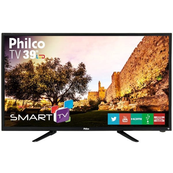 TV Philco Smart LED 39 Polegadas Ph39N91Dsgw Bivolt | MadeiraMadeira