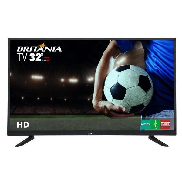 TV Britania 32 Polegadas LED BTV32D12D Hd Conversor Digital Integrado ...