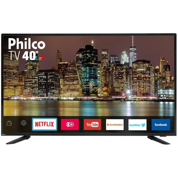 TV Philco 40 Polegadas LED PTV40E60Sn Bivolt | MadeiraMadeira