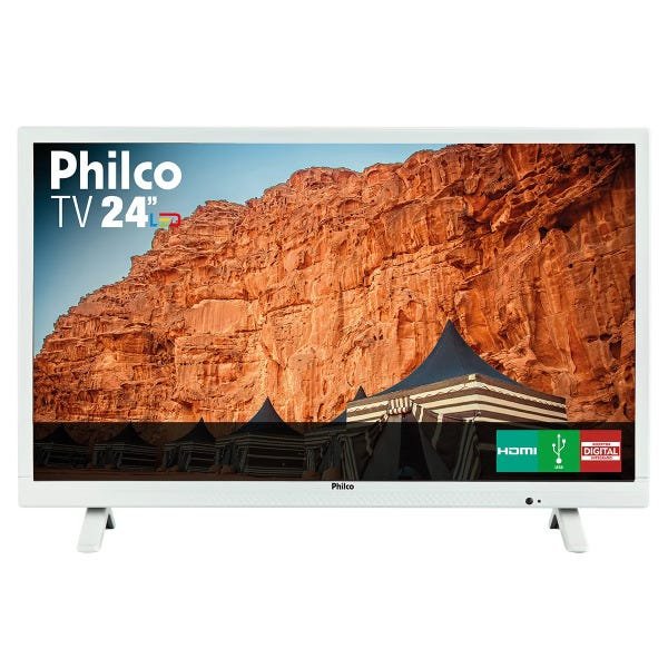 TV Philco LED 24 Polegadas Ph24E30Db Bivolt | MadeiraMadeira