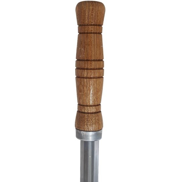 Espeto Simples 85cm Em Aço Inox Para Churrasco Carne Frango ...