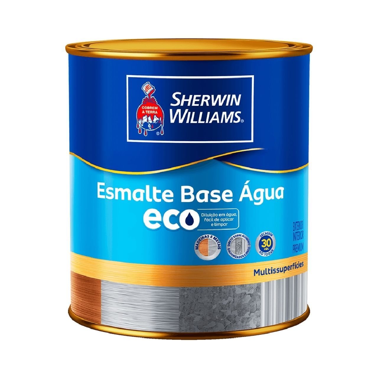 Esmalte Sint.eco.a.b.metalatex 00 Branco 900 Ml Sherwin Williams ...