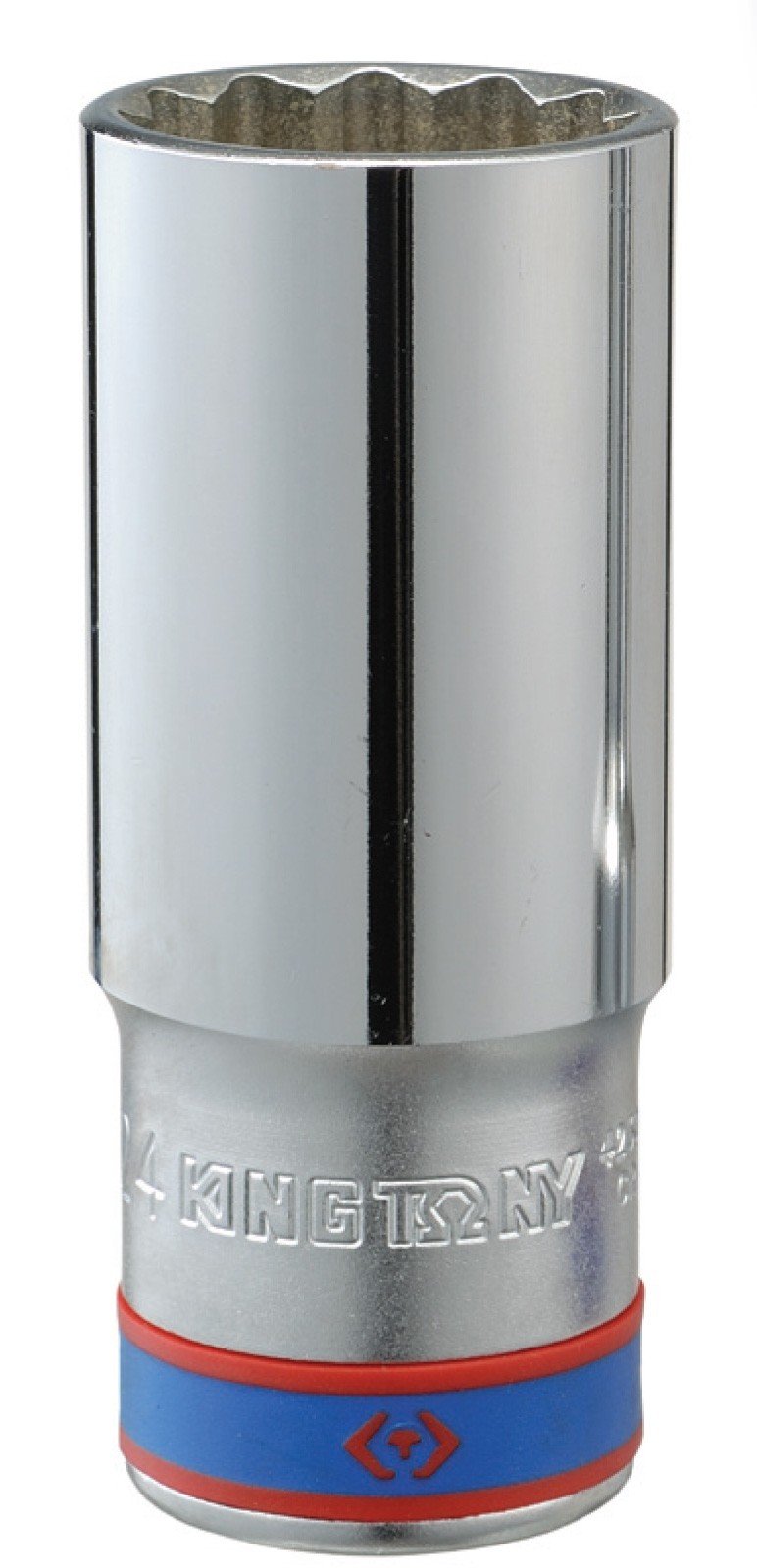 Soquete Estriado Longo 1/2" 09mm King Tony | MadeiraMadeira