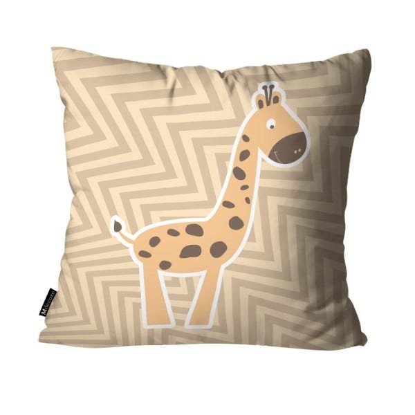 Kit com 3 Almofadas Infantis Animais Bege | MadeiraMadeira