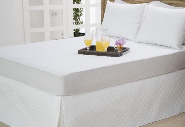 Protetor de Colchão com Lateral Permeável Solteiro | MadeiraMadeira