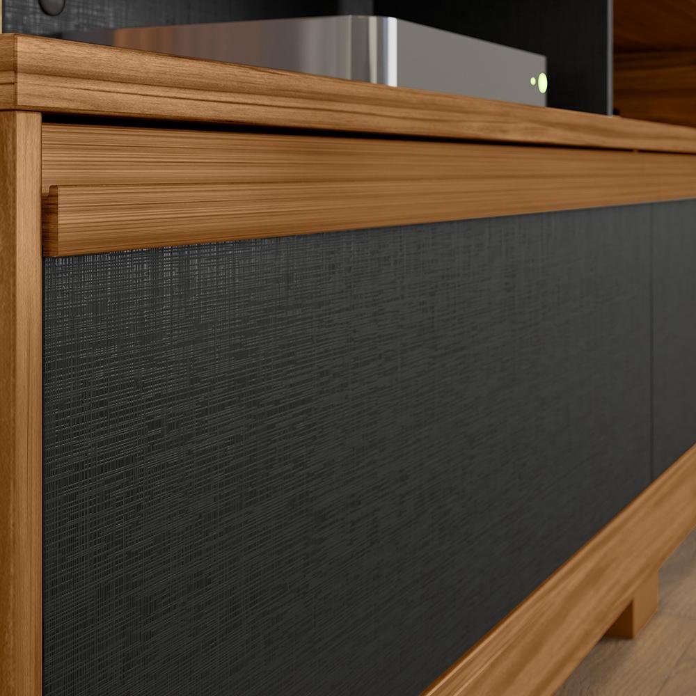 Estante Home NT1295 Para Tv Até 60 Polegadas Freijó Trend/Preto Tx ...