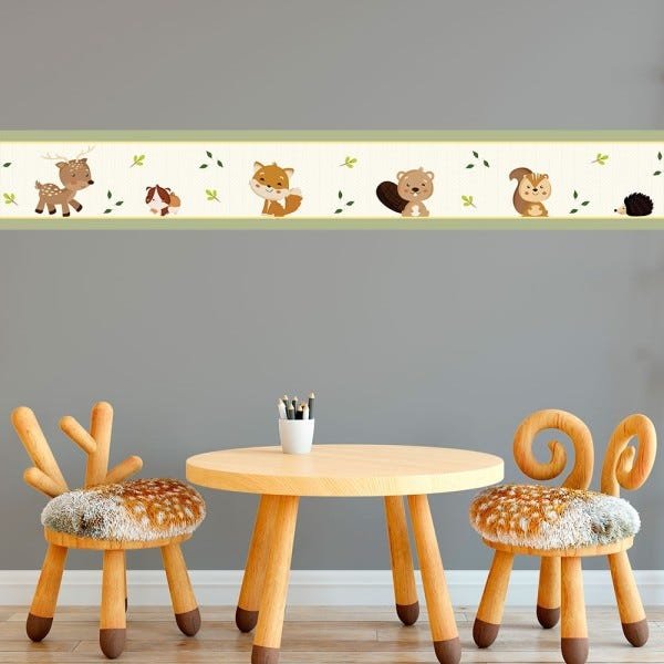 Faixa Infantil Amiguinhos da Floresta - 20m | MadeiraMadeira
