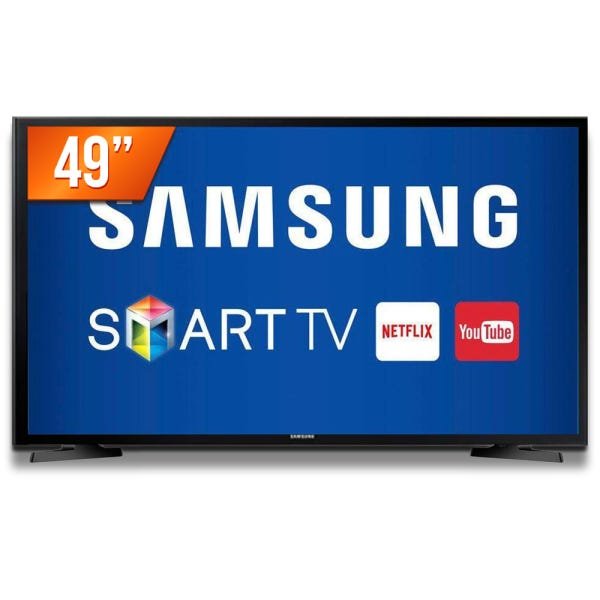 Smart TV LED 49 Polegadas Full Hd Samsung Lh49Sejbgga/Zd 2 HDMI USB Wi ...