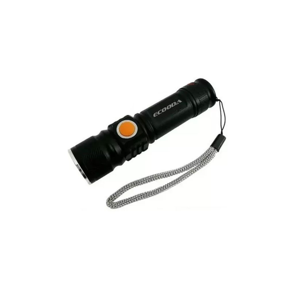 Mini Lanterna de Led Recarregável Cree T6 Ecooda EC6042 | MadeiraMadeira