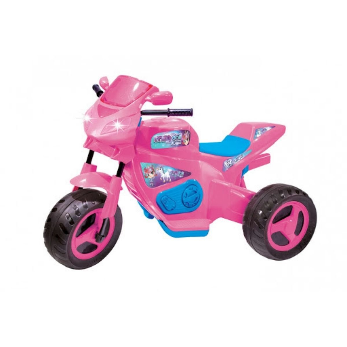 Moto Eletrica Infantil Criança MEG Turbo 1230C Motorizada Triciclo ...