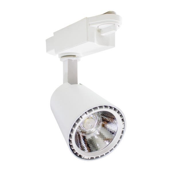 Spot para Trilho Eletrificado 12W Branco 6500K St647 | MadeiraMadeira