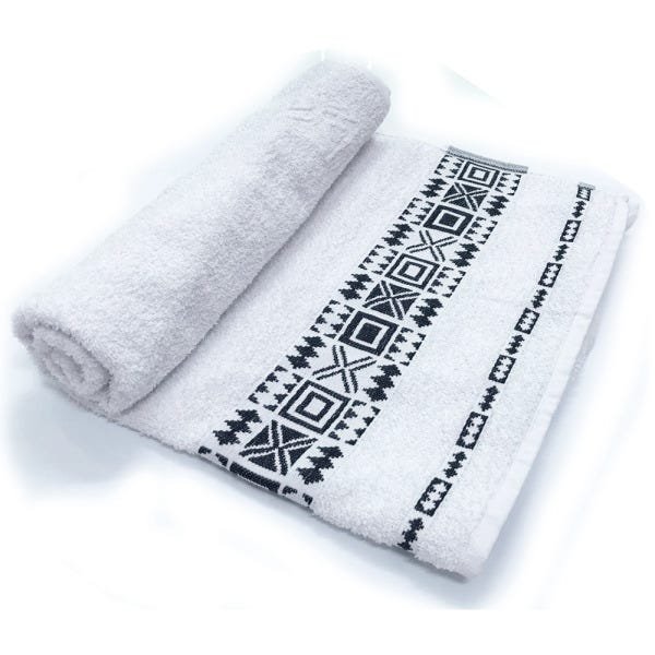 Toalha De Banho Nomade ? Cor Branca 75cm X 1,40m | MadeiraMadeira