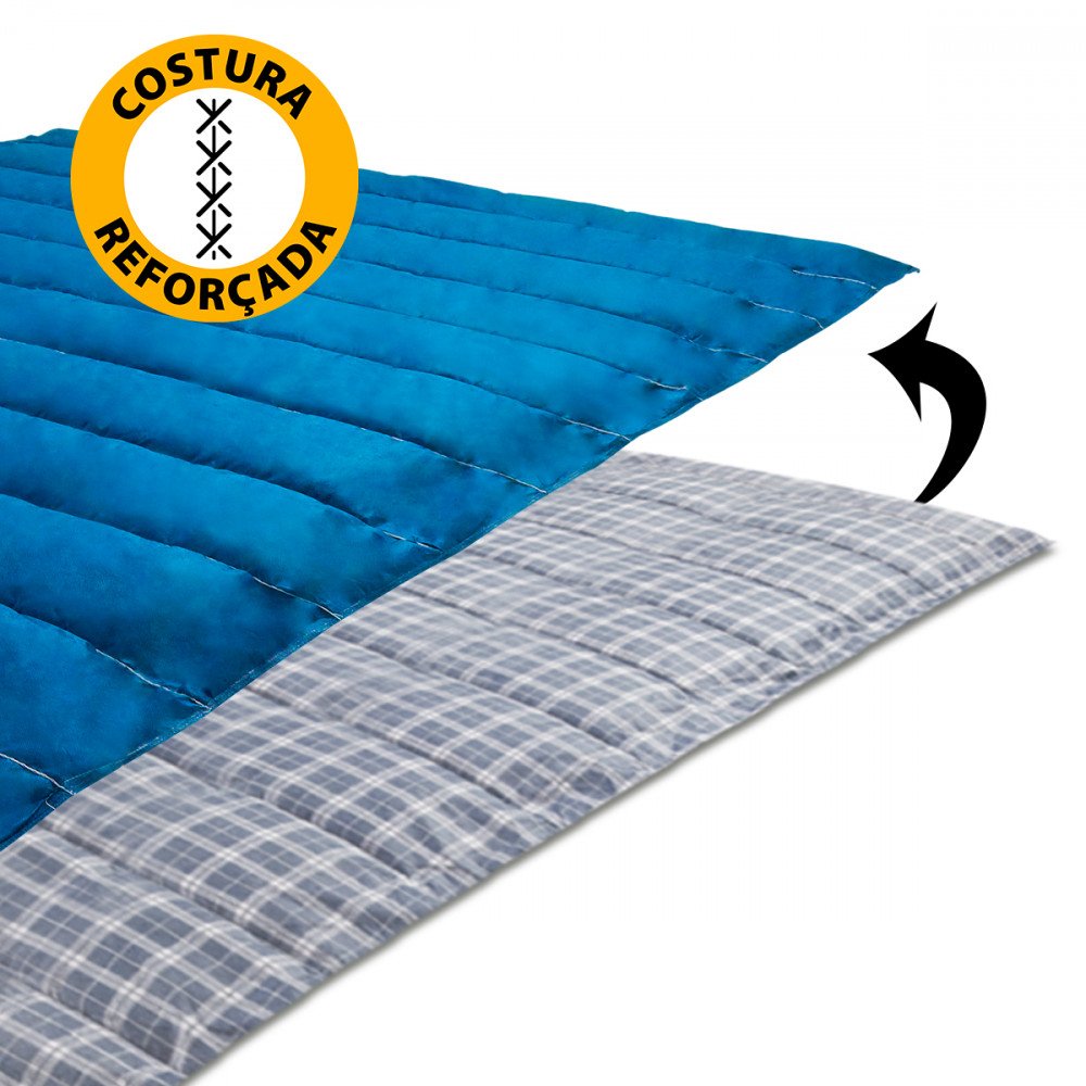 Colchonete Solteiro 190x60cm Camping com Bolsa Para Transporte ...