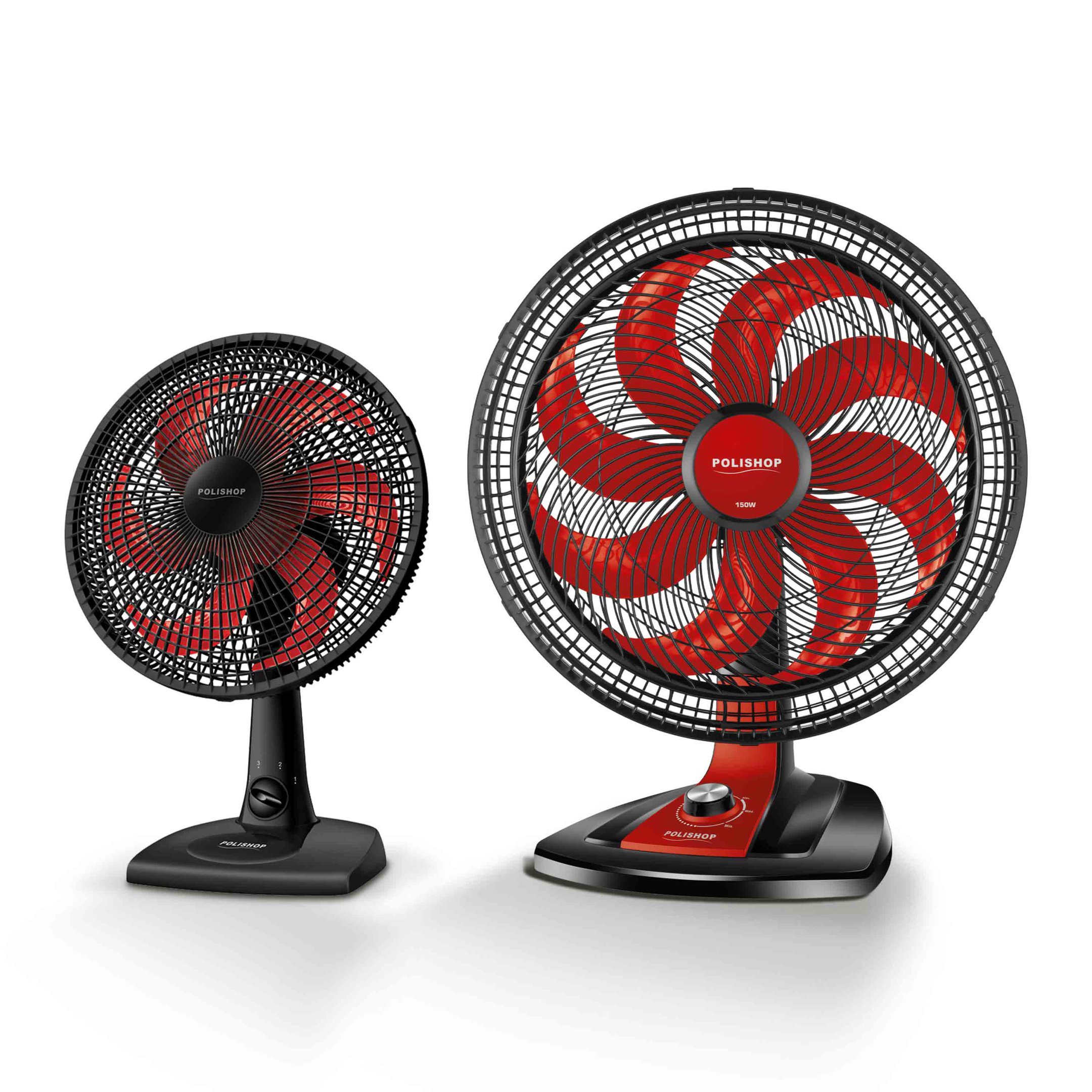 Ventiladores Polishop New Ultra Wind Wide 50cm e Ultra Wind 30cm | 220V ...