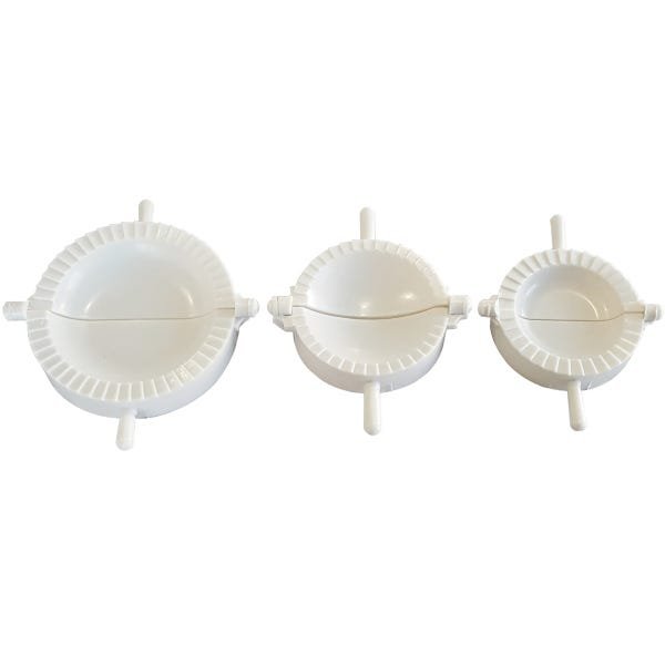 Forma Para Pastel Risolis Salgados Modelador Massas 3 Peças ...