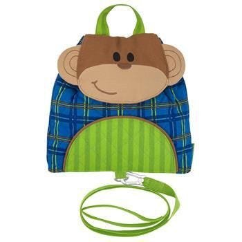 Mochila Com Alça Segurança Stephen Joseph - Macaco | MadeiraMadeira