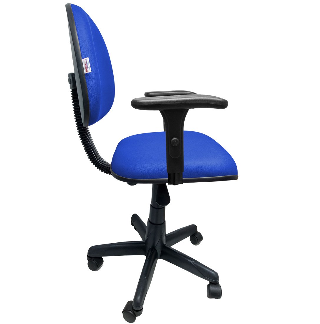 Cadeira Executiva Giratória Para Escritório Braço Digitador Com ...