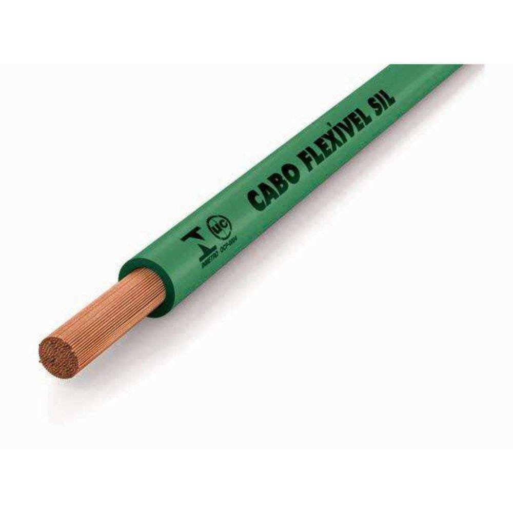 Cabo Flexível 6mm 100M Verde | MadeiraMadeira