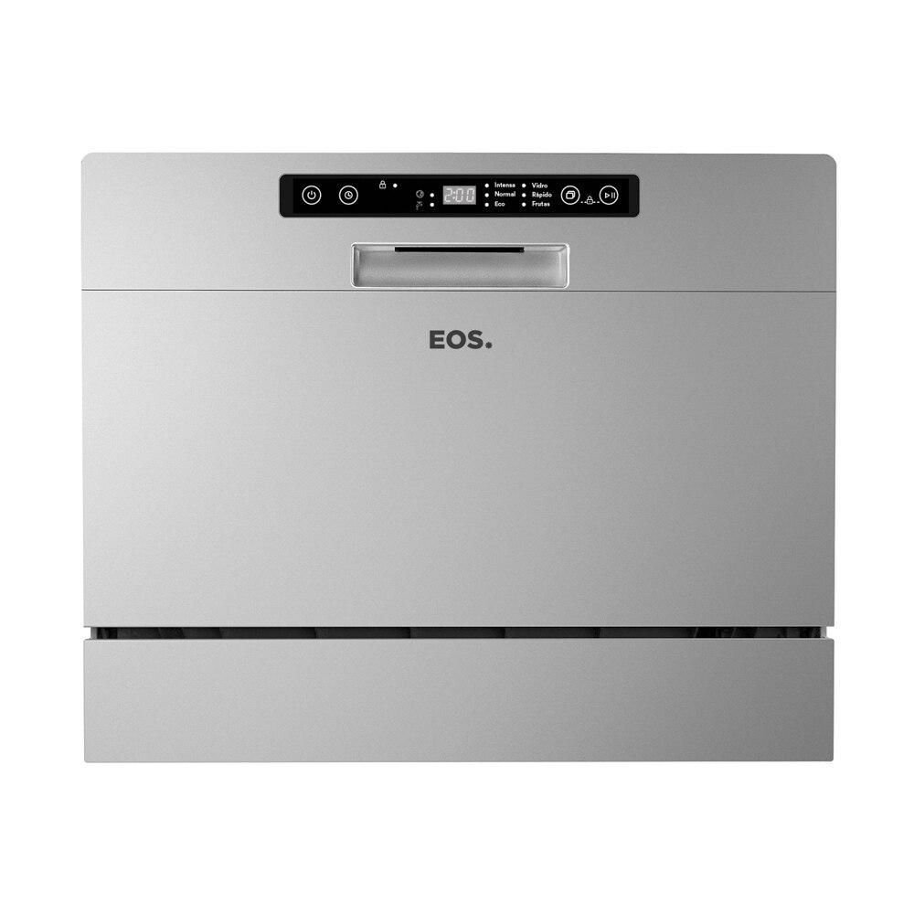 Lava-louças Eos 6 Serviços Prata Ell06s 220v | MadeiraMadeira