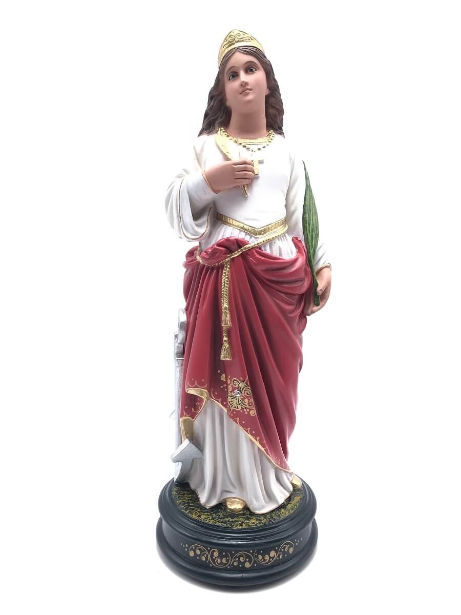 Imagem Santa Filomena Elegance Resina 30 Cm | MadeiraMadeira