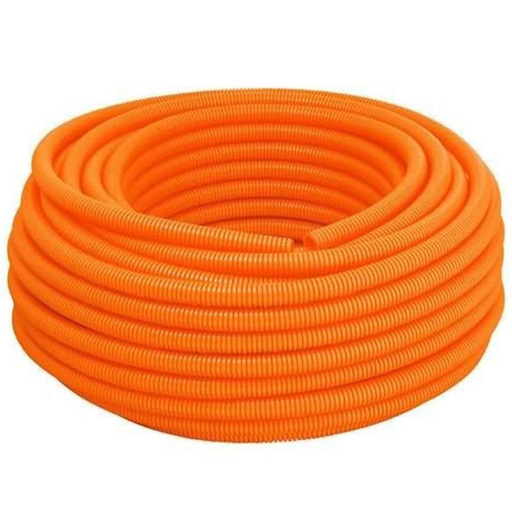 Conduíte Flexivel Corrugado Pvc Laranja 3/4 25mm Rolo com 50m Tigre ...