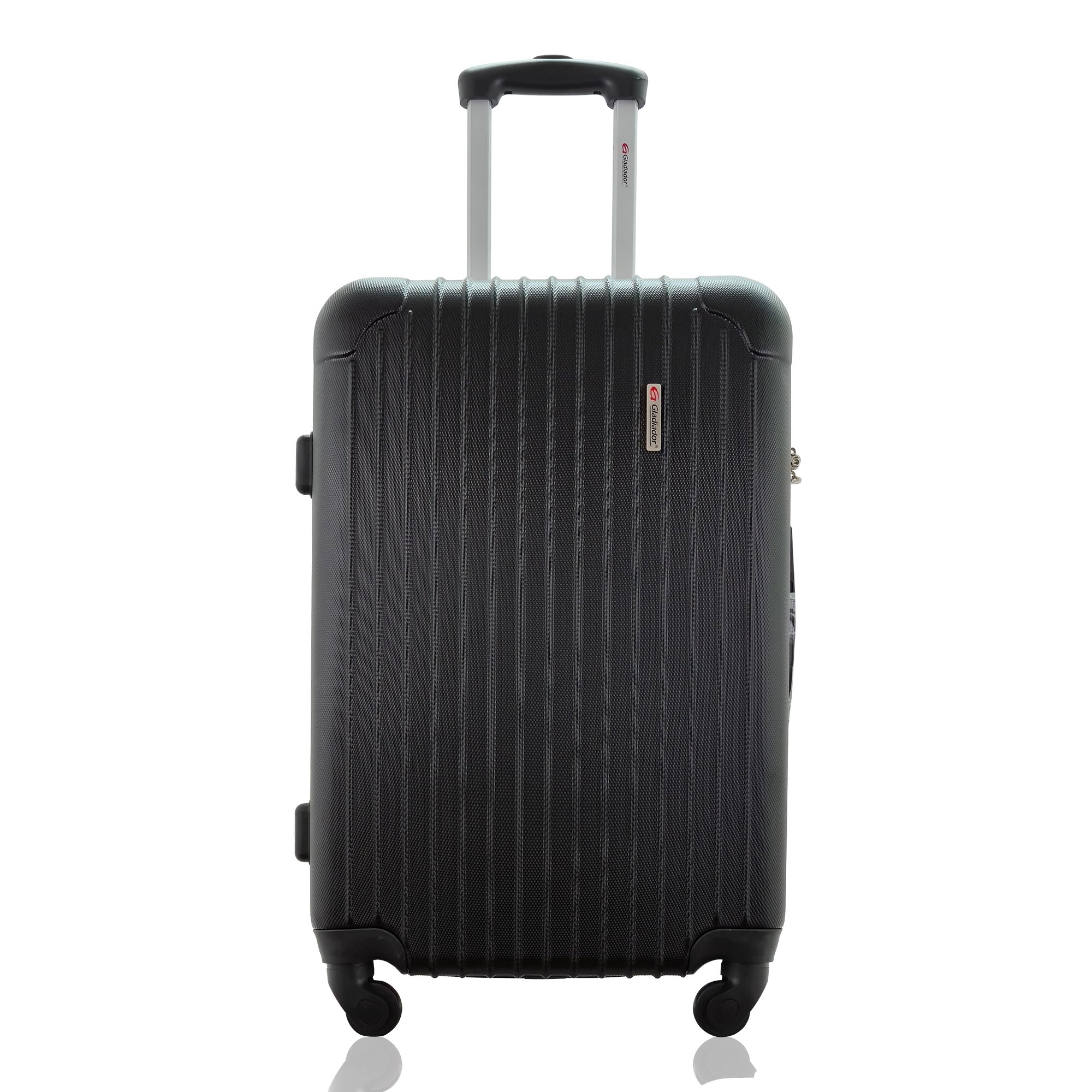 Mala de Viagem Média 23kg Despachada Rígida Rodas 360º Cadeado de ...