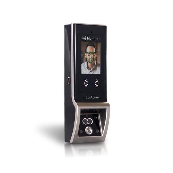 Fechadura FaceAccess com Suporte 45º | MadeiraMadeira