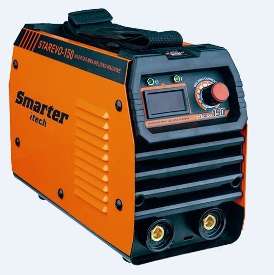 INVERSORA de SOLDA Portátil 125A 220V MONOFASICO com ACESSORIOS e ...