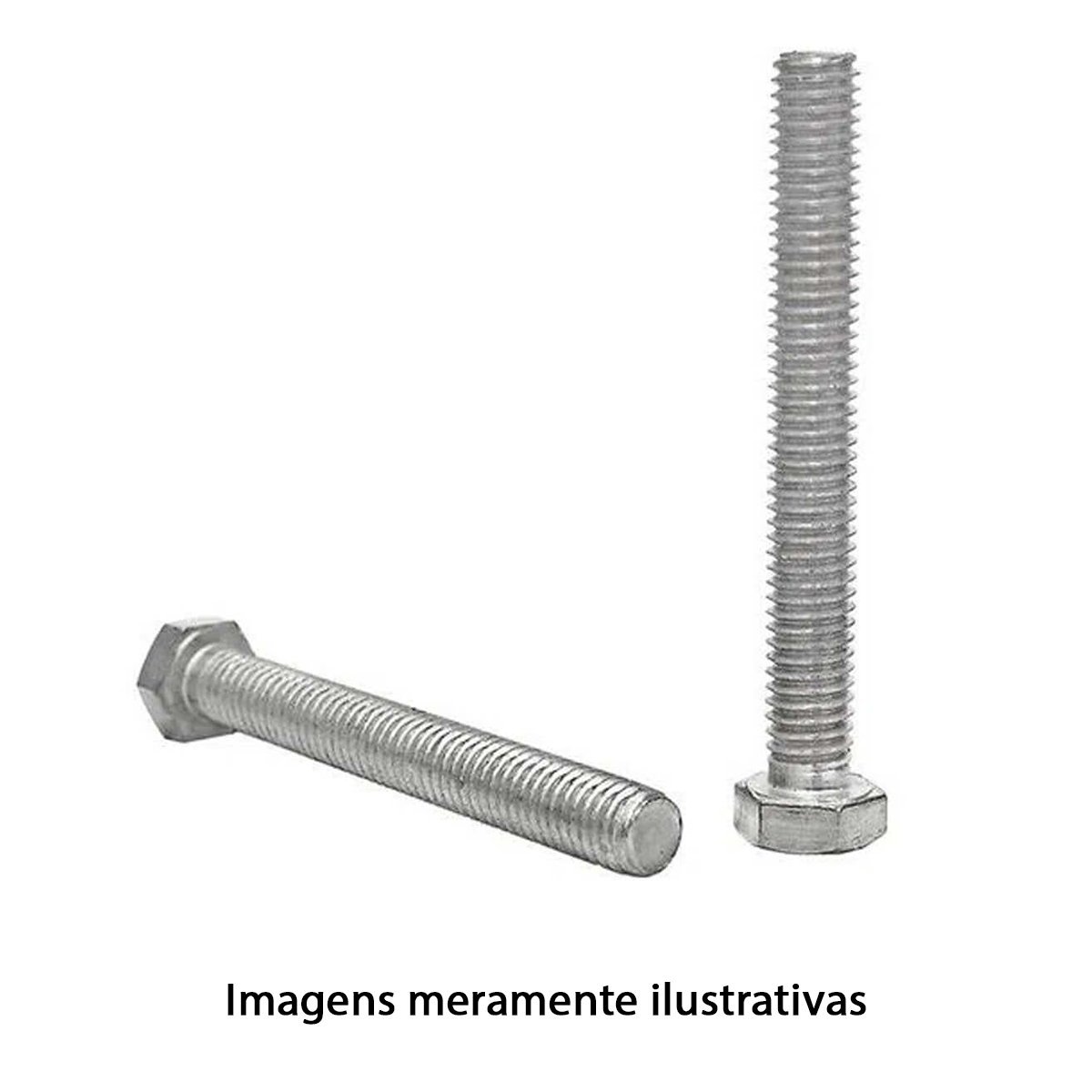 Parafuso Sextavado Rosca Fina Aço 7/16 X 1 Inteira 200 Pç Diversas ...