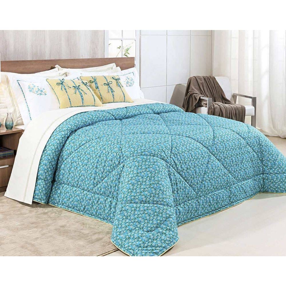 Kit Colcha Alanis Super King Cor com 7 Peças | MadeiraMadeira