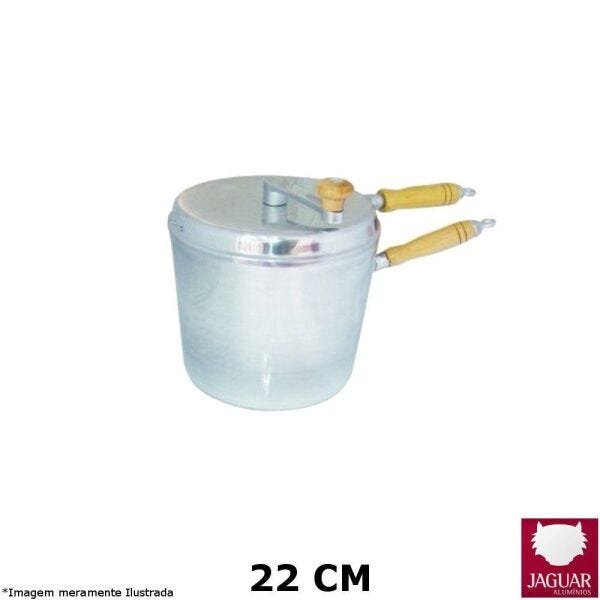 Pipoqueira Alumínio 22 cm - Jaguar | MadeiraMadeira