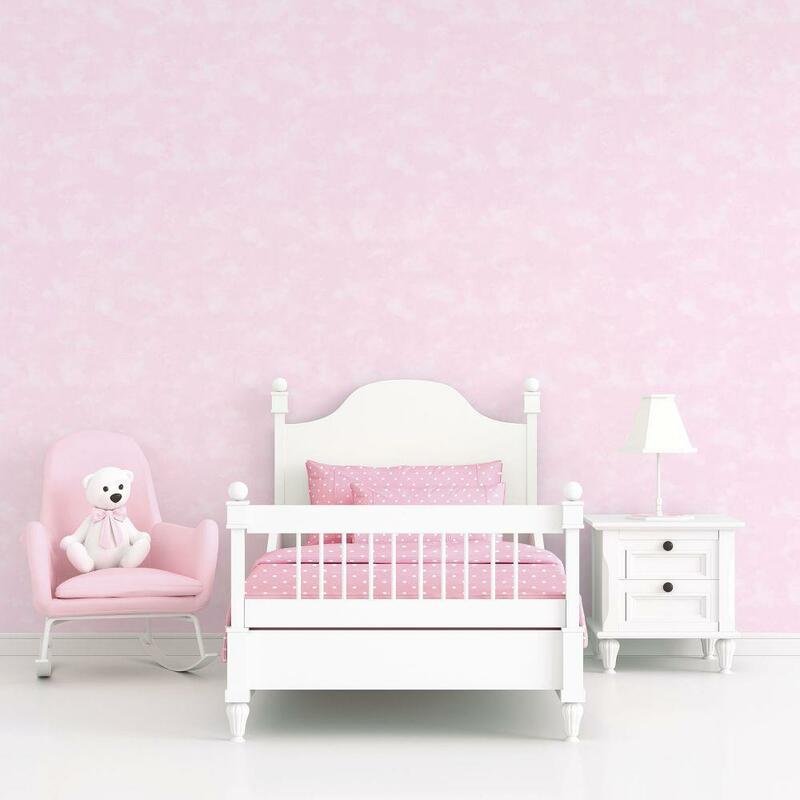 Papel de Parede com Textura de Bebê G78354 Rosa | MadeiraMadeira