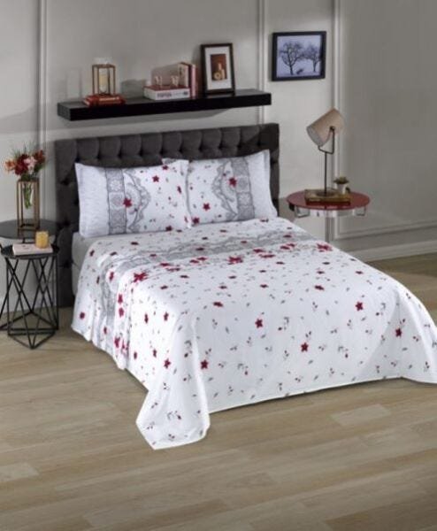 Jogo de Cama Queen Living Laiane Dohler | MadeiraMadeira