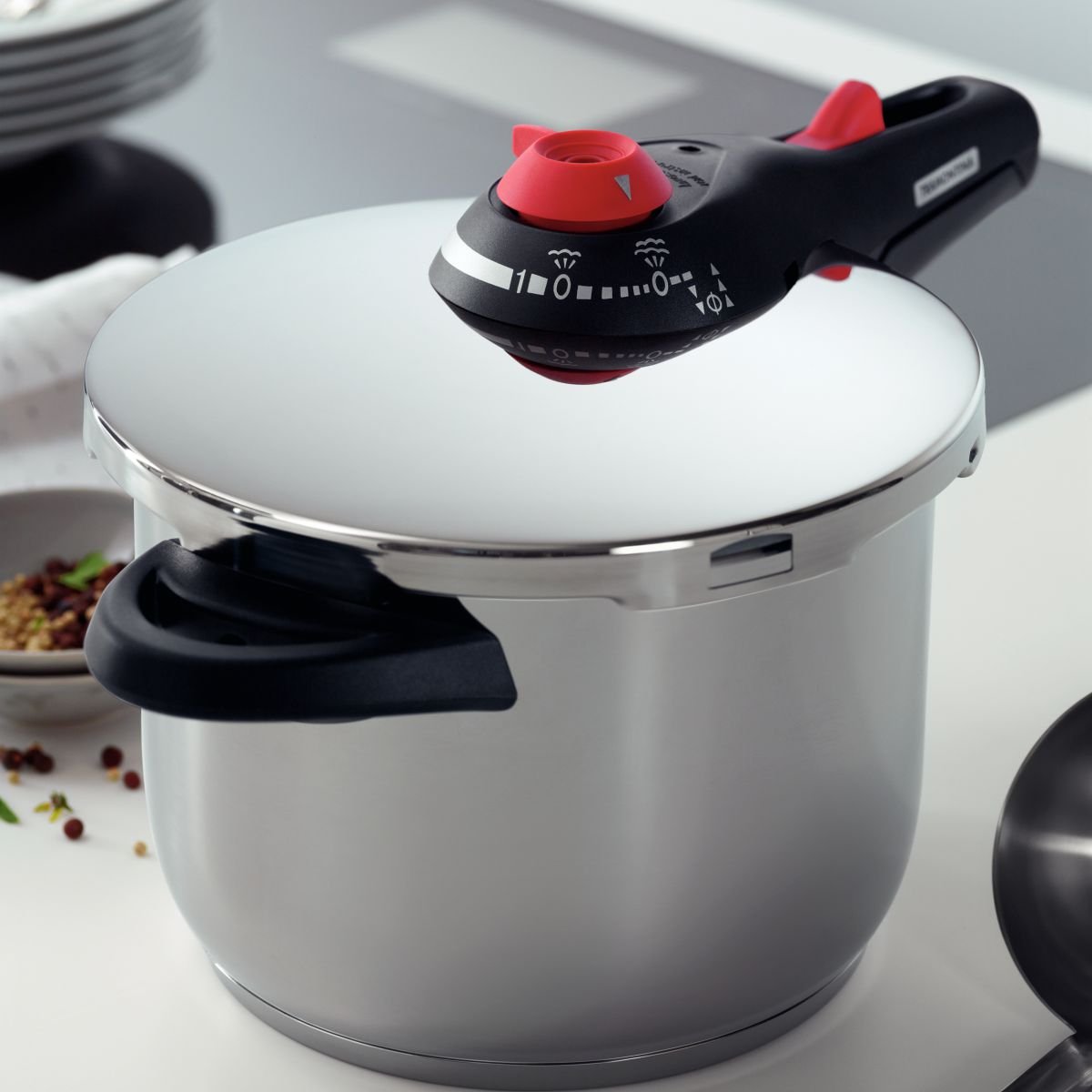 Panela de Pressão 6l Tramontina Aço Inox Fundo Triplo Solar ...