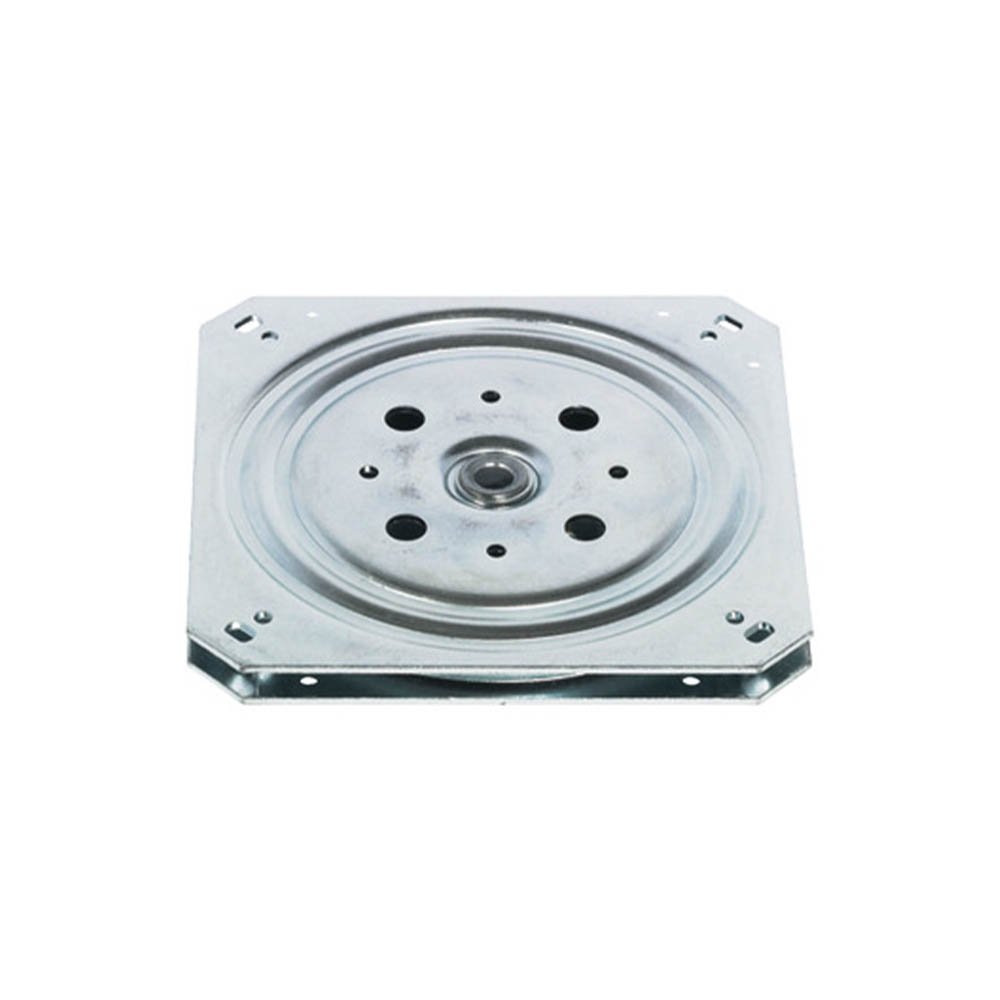 BASE GIRATORIA 360G 155X155X11,5MM 150KG ACO | MadeiraMadeira