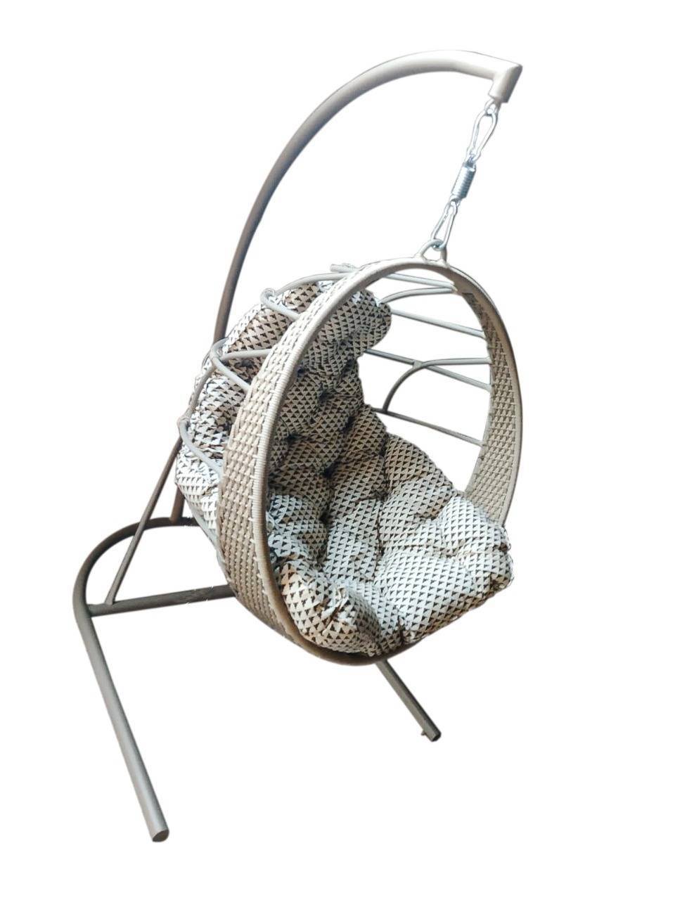 Balanço Hawaii Lua cheia com suporte - Corda náutica - Rami ...