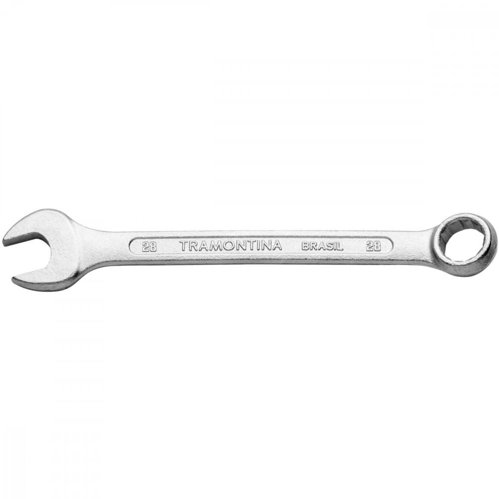 Chave Combinada 28 mm Tramontina Basic com Corpo em Aço Especial ...