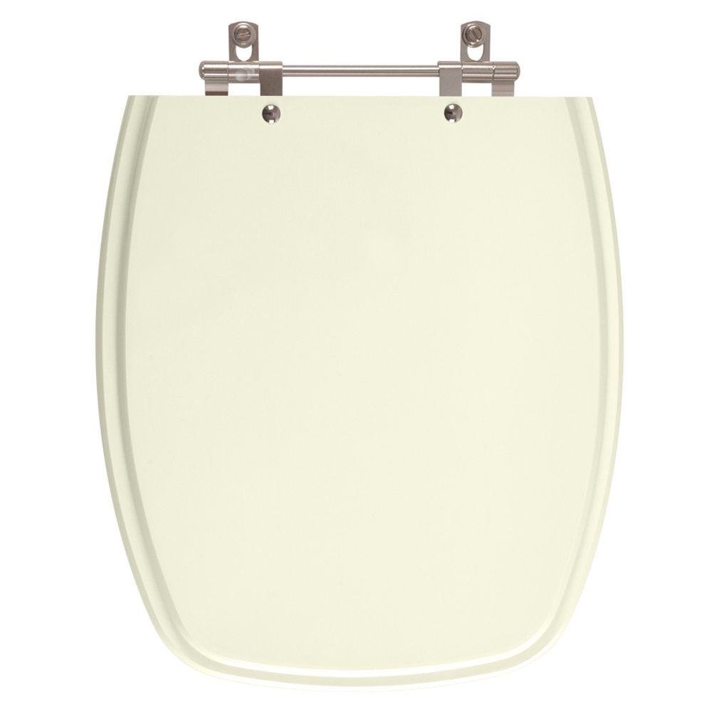 Assento Sanitario Poliester Palladium Pergamon (Bege Claro) para vaso ...
