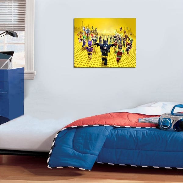 Quadros Decorativos Lego 0002 - Medidas: 50cm x 40cm | MadeiraMadeira