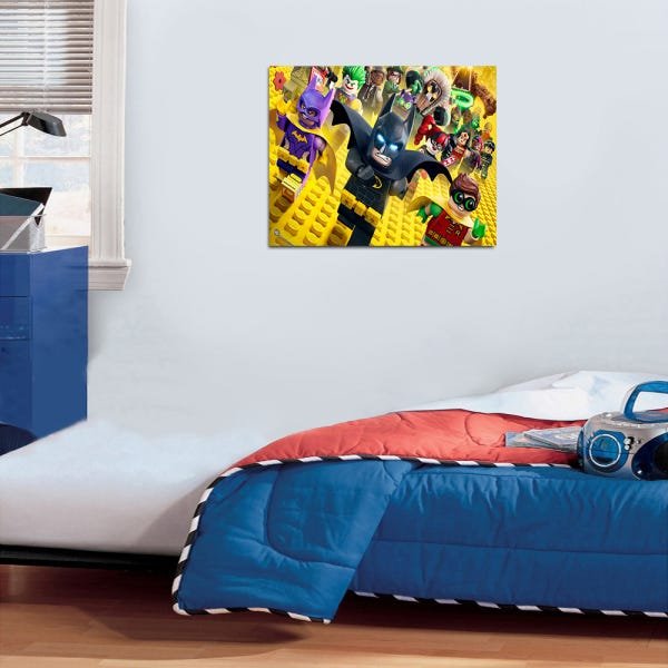 Quadros Decorativos Lego 0004 - Medidas: 50cm x 40cm | MadeiraMadeira