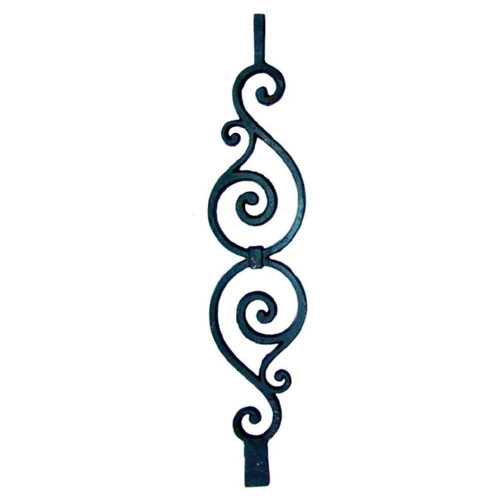 Grade Ferro Fundido Arabesco Varanda, Sacada, Escada 80x17cm ...