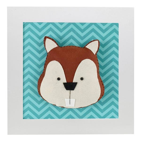 Quadro Decorativo Castor Quarto Bebê Infantil Menino Menina ...