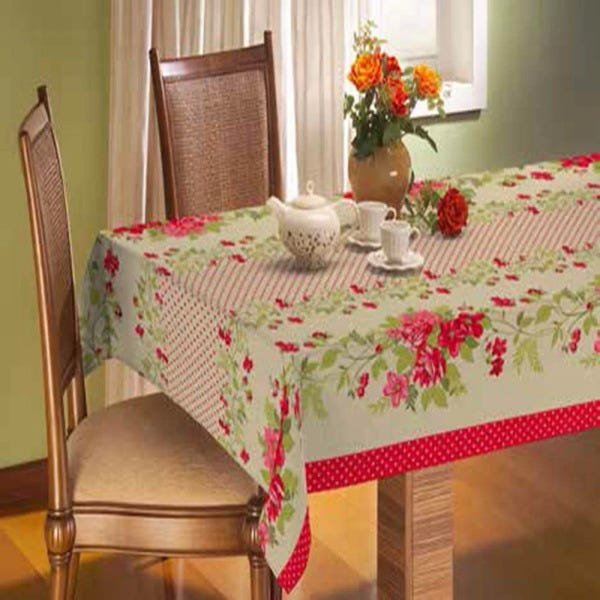 Toalha de Mesa Gourmet Rústica 1,40M x 2,40M Poá - Raner | MadeiraMadeira