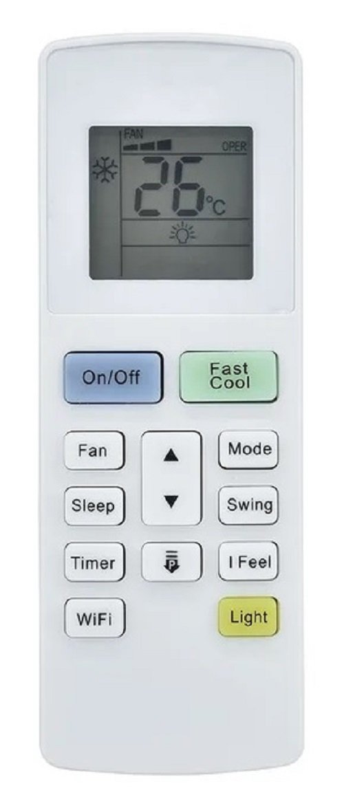 Controle Remoto Ar Condicionado Split Cassete Piso Teto Gree Yaw1f9 ...