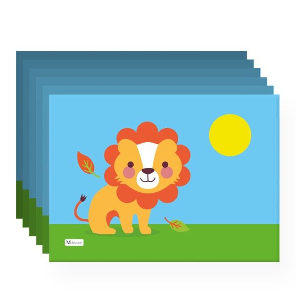 Jogo Americano Mdecore Leão Azul | MadeiraMadeira