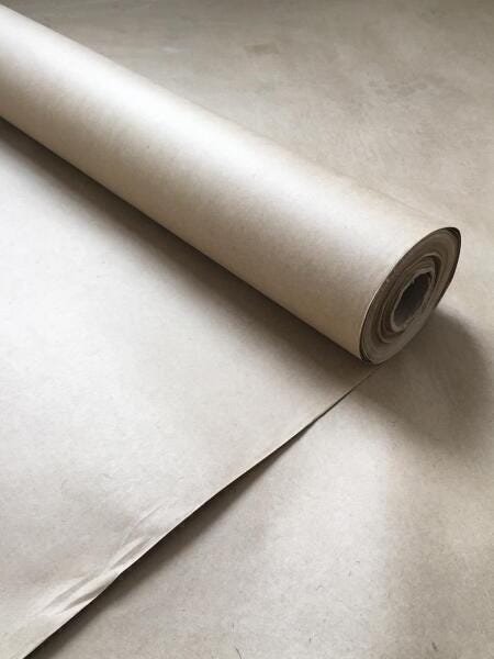 Papel Revestimento Chão 10 METROS | Pintura | Pardo | Origami-Revest ...