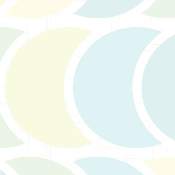 Papel de Parede Adesivo Meia Lua 2,70x0,57m | MadeiraMadeira